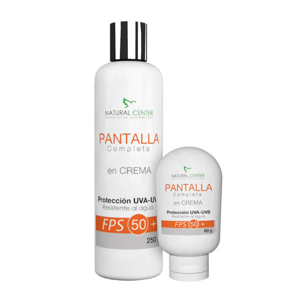 Pantalla Solar en Crema - Natural Center Solution